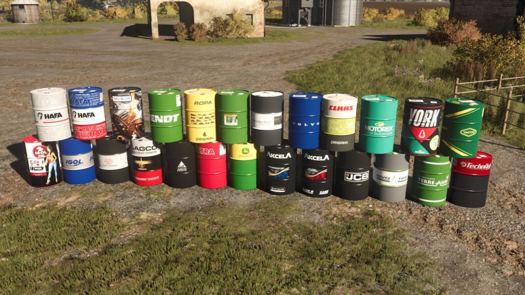 Maintenance Barrel V1.0.0.0 - FS25 / FS22 Mod