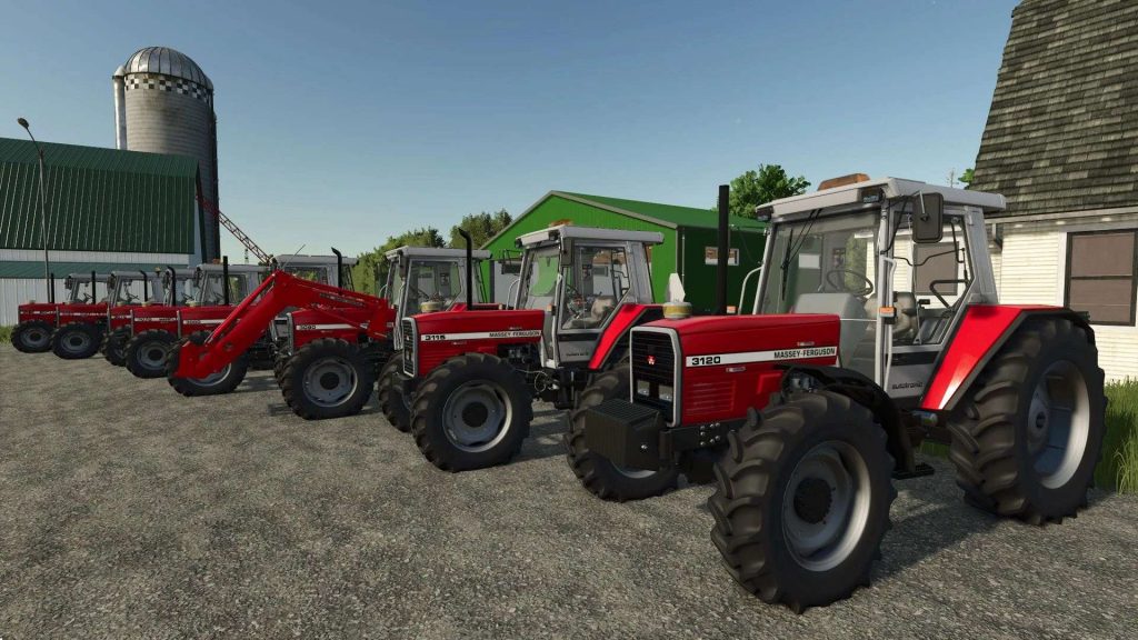 Massey Ferguson 3000 Series 4 Cyl v2.5.0.0 - FS25 / FS22 Mod