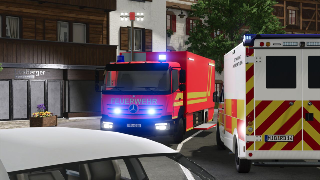 Mercedes Benz Trucks Logistic Vehicle V1.0.0.0 - FS25 / FS22 Mod