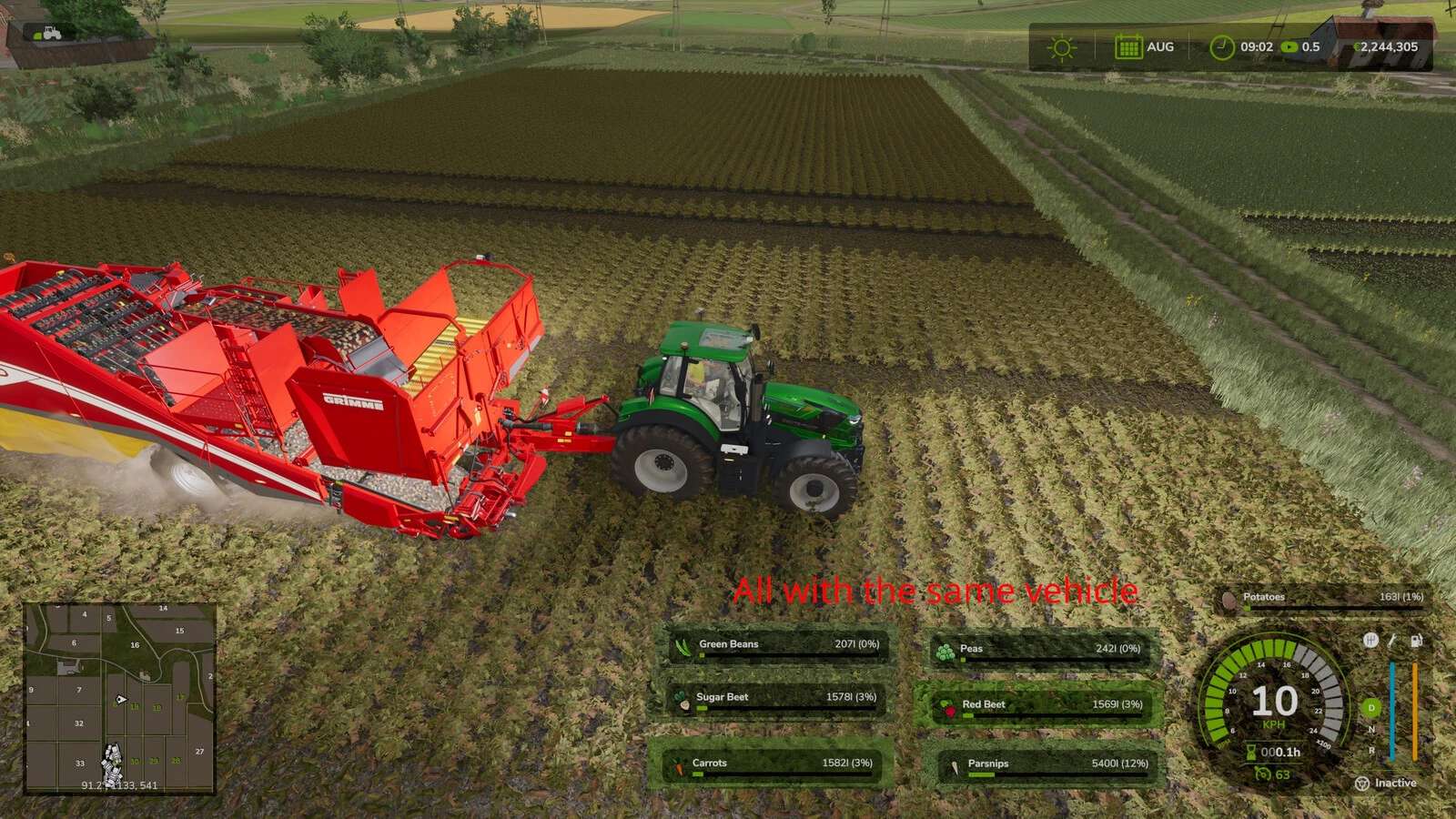 Multi Fruit Harvester Pack v1.0.0.0 - FS25 / FS22 Mod