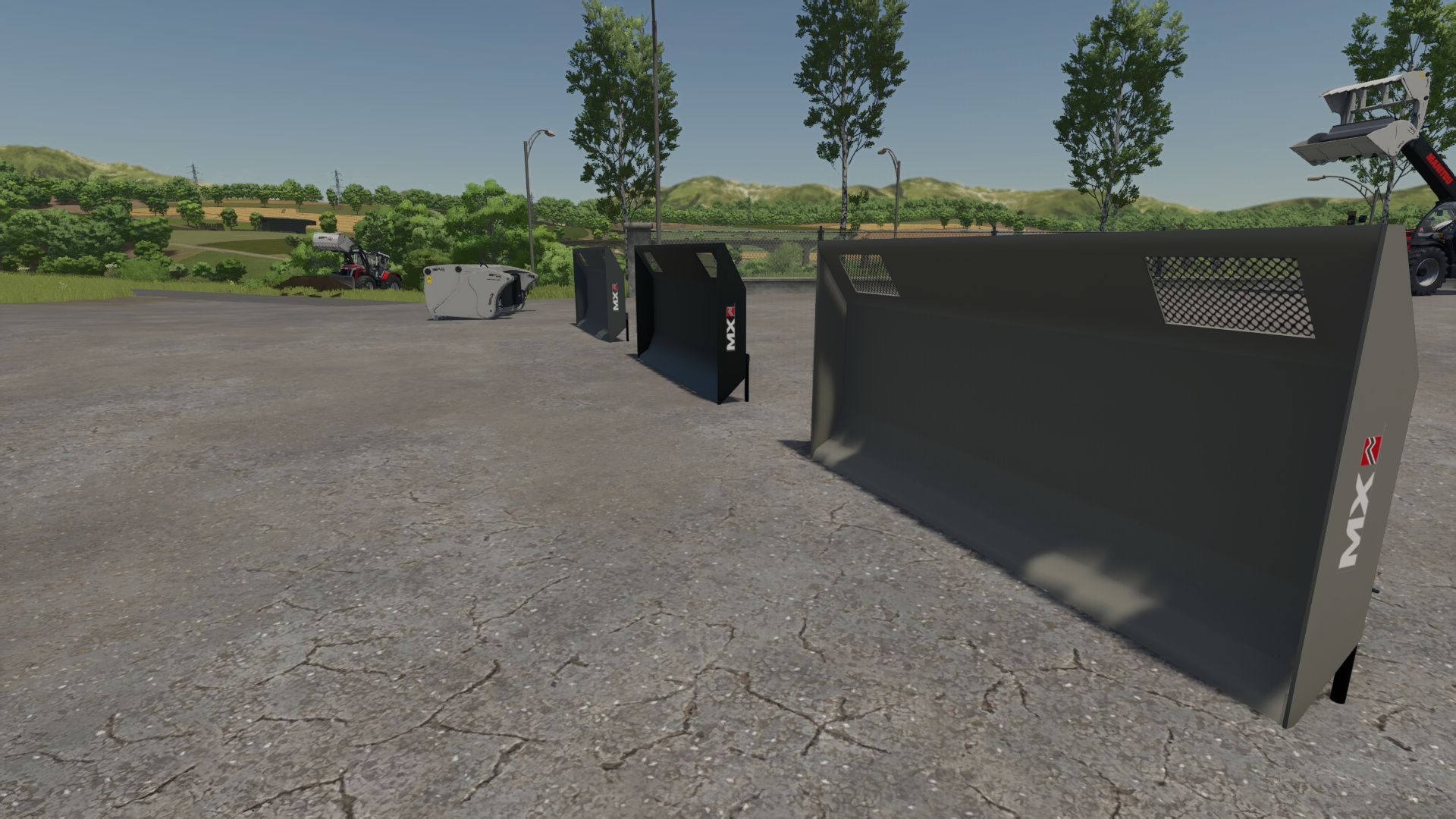 MX silage blade V1.1.0.0 - FS25 / FS22 Mod