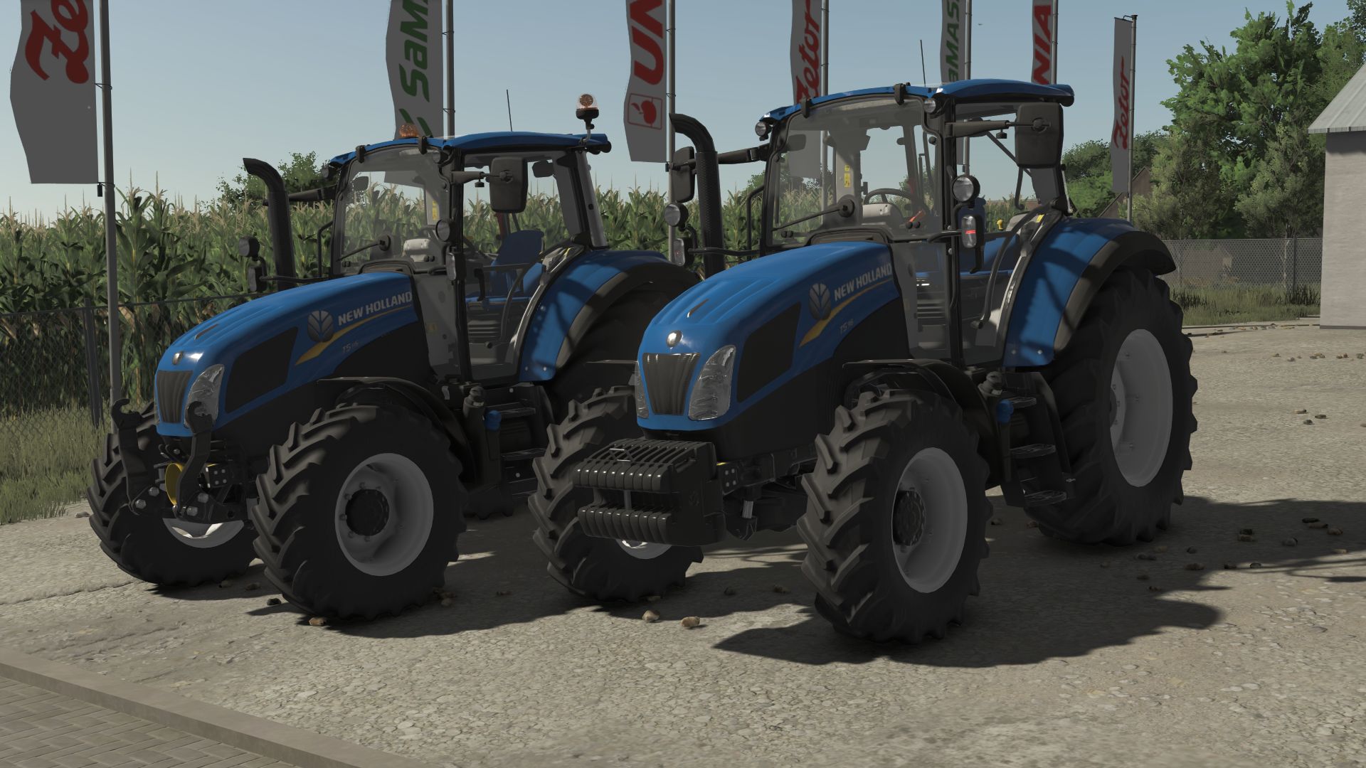 New Holland T5 Utility Pack V1.0.0.0 - FS25 / FS22 Mod