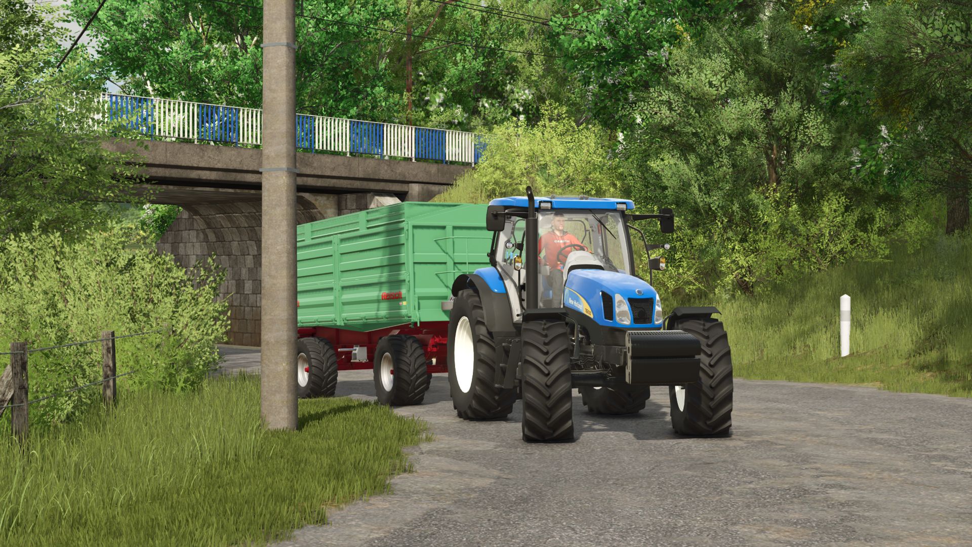 New Holland TSA-T6000-T6 Pack V1.0.0.1 - FS25 / FS22 Mod