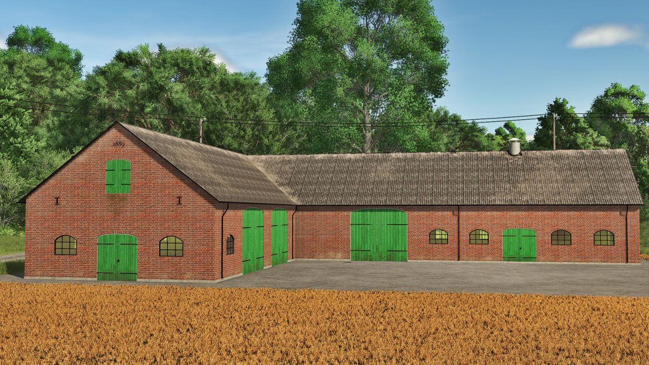 Old Barns V1.0.0.0 - FS25 / FS22 Mod