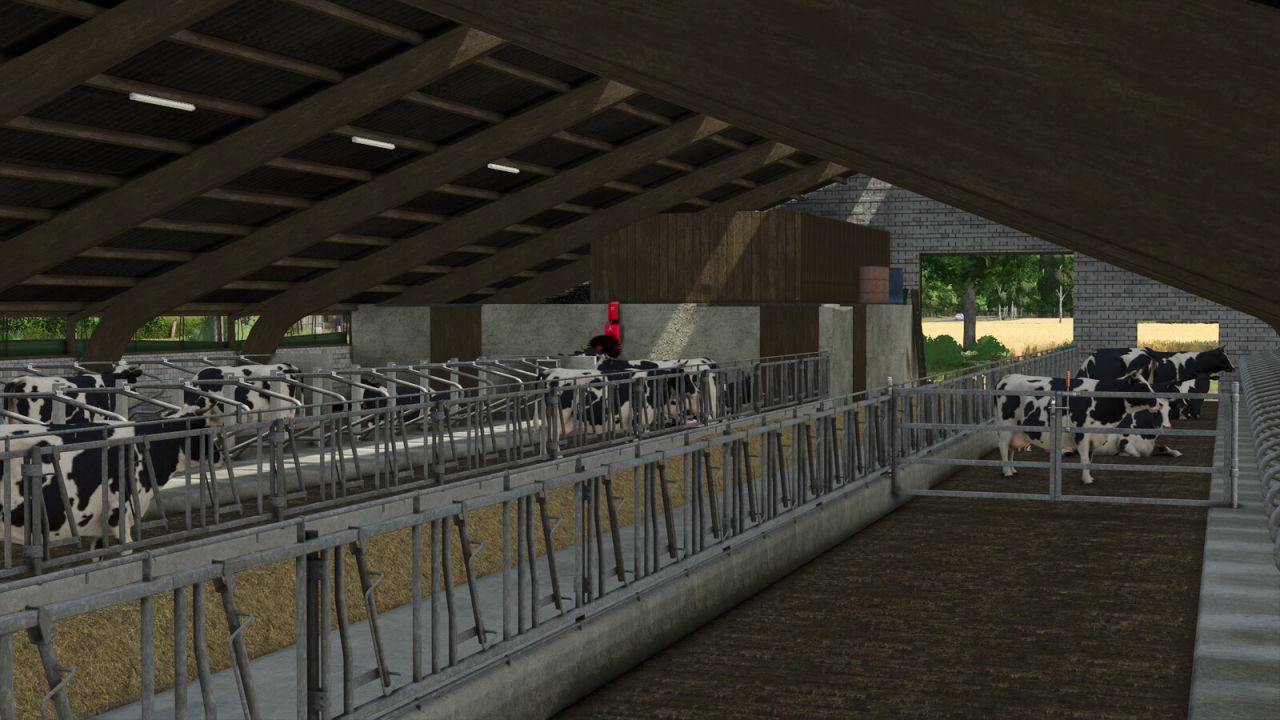 Old Cowshed V1.2.0.0 - FS25 / FS22 Mod