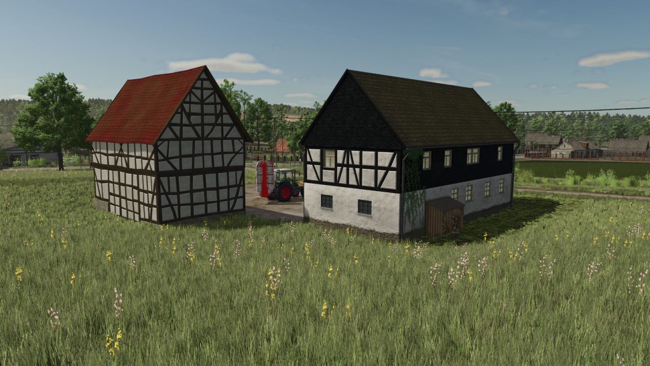 Old Timberframe House V1.0.0.0 - FS25 / FS22 Mod