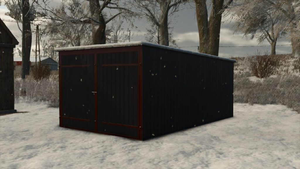 Pack Of Tin Car Garages V1.0.1.0 - FS25 / FS22 Mod