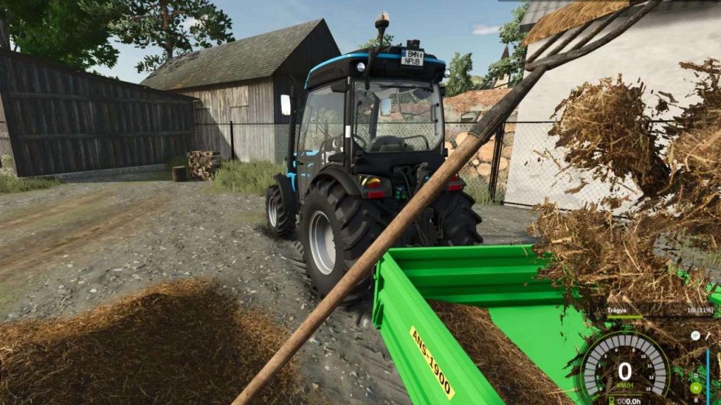 Pitchfork and Shovel loader mode v1.0.0.0 - FS25 / FS22 Mod