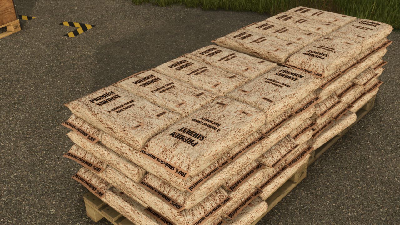 Refined Wood Chips, Sawdust Factory And Fuel Production Pack V1.0.0.2 ...