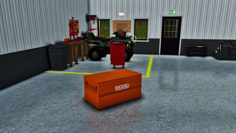 Ridgid Tool Box V1.0.0.0 - FS25 / FS22 Mod