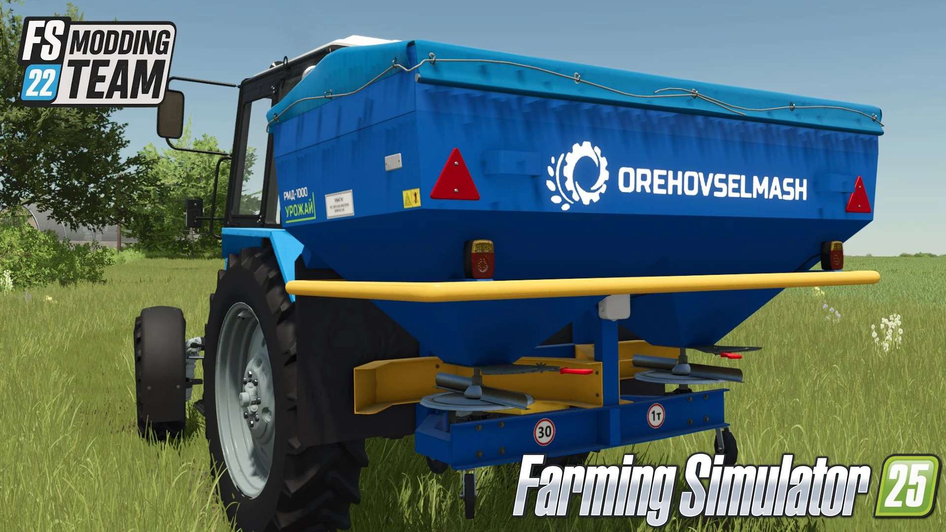 RMD-1000 Orikhovsilmash v1.0.0.0 - FS25 / FS22 Mod