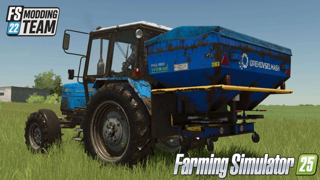 RMD-1000 Orikhovsilmash v1.0.0.0 - FS25 / FS22 Mod