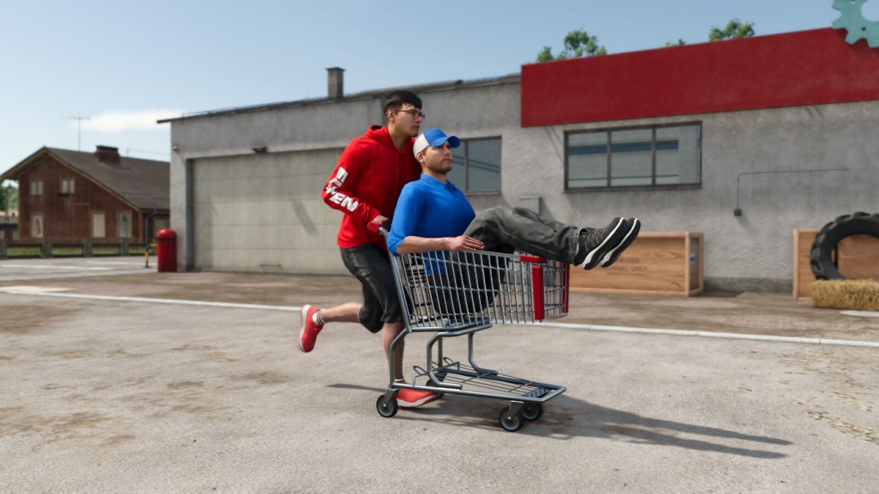 Shopping Cart V1.0.0.0 - FS25 / FS22 Mod