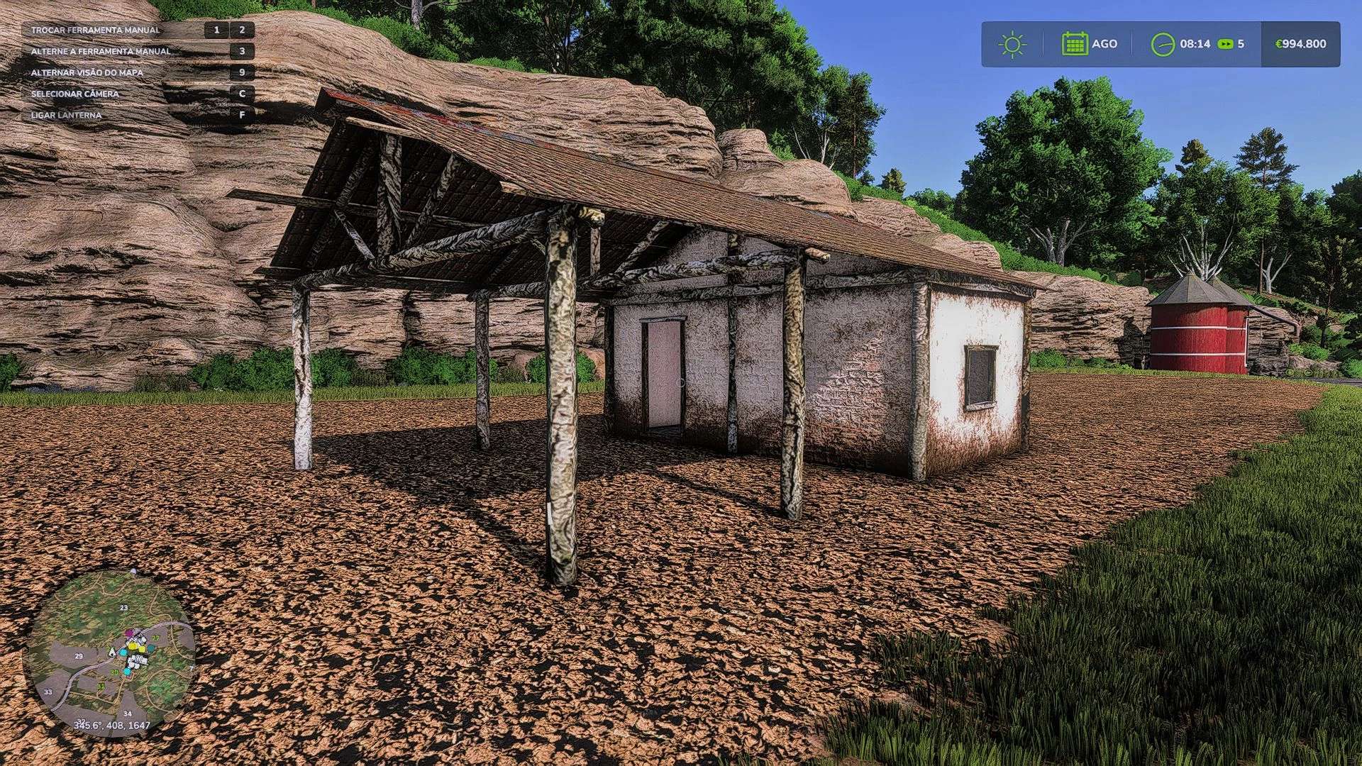 Small shed v1.0.0.0 - FS25 / FS22 Mod