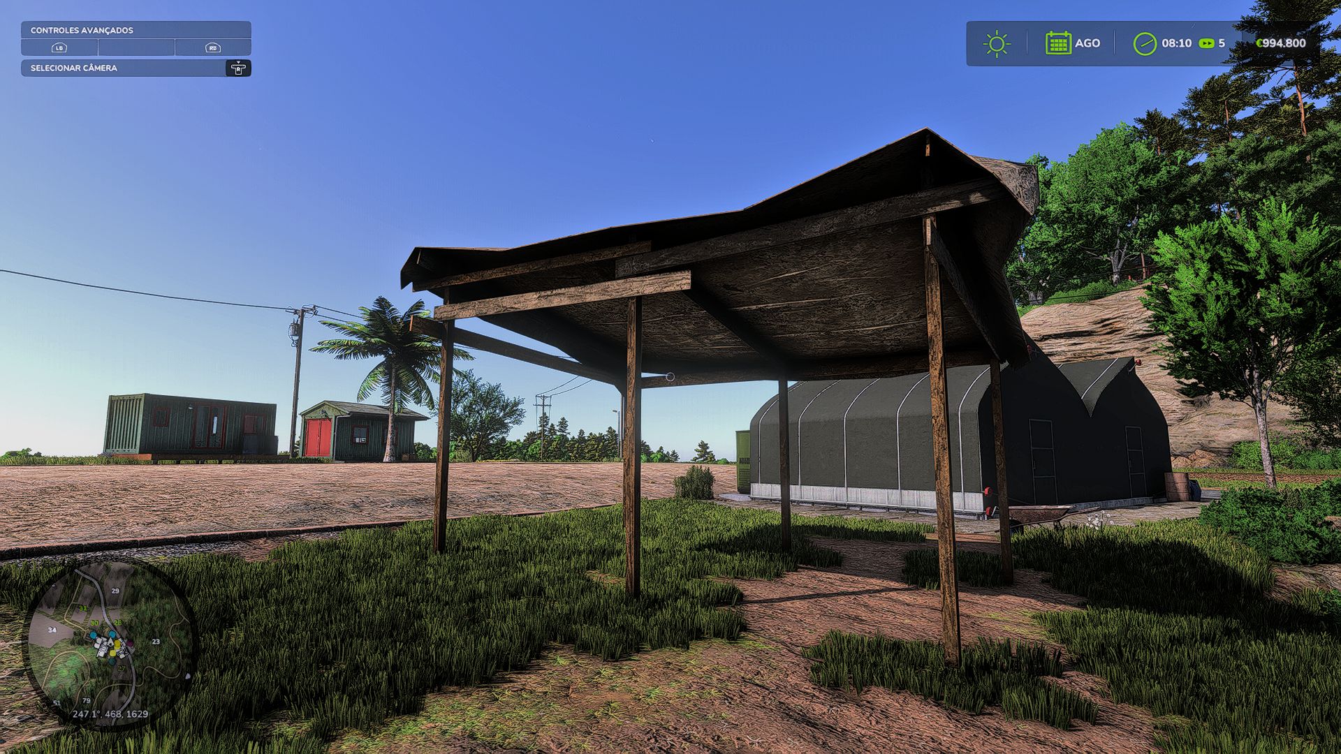 Small shelter V1.0.0.0 - FS25 / FS22 Mod
