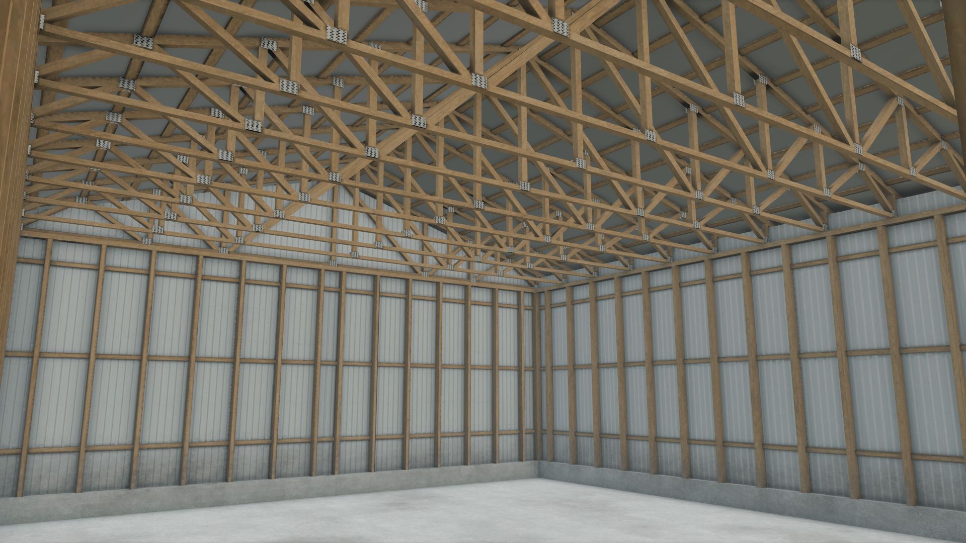 Square shed V1.0.0.0 - FS25 / FS22 Mod