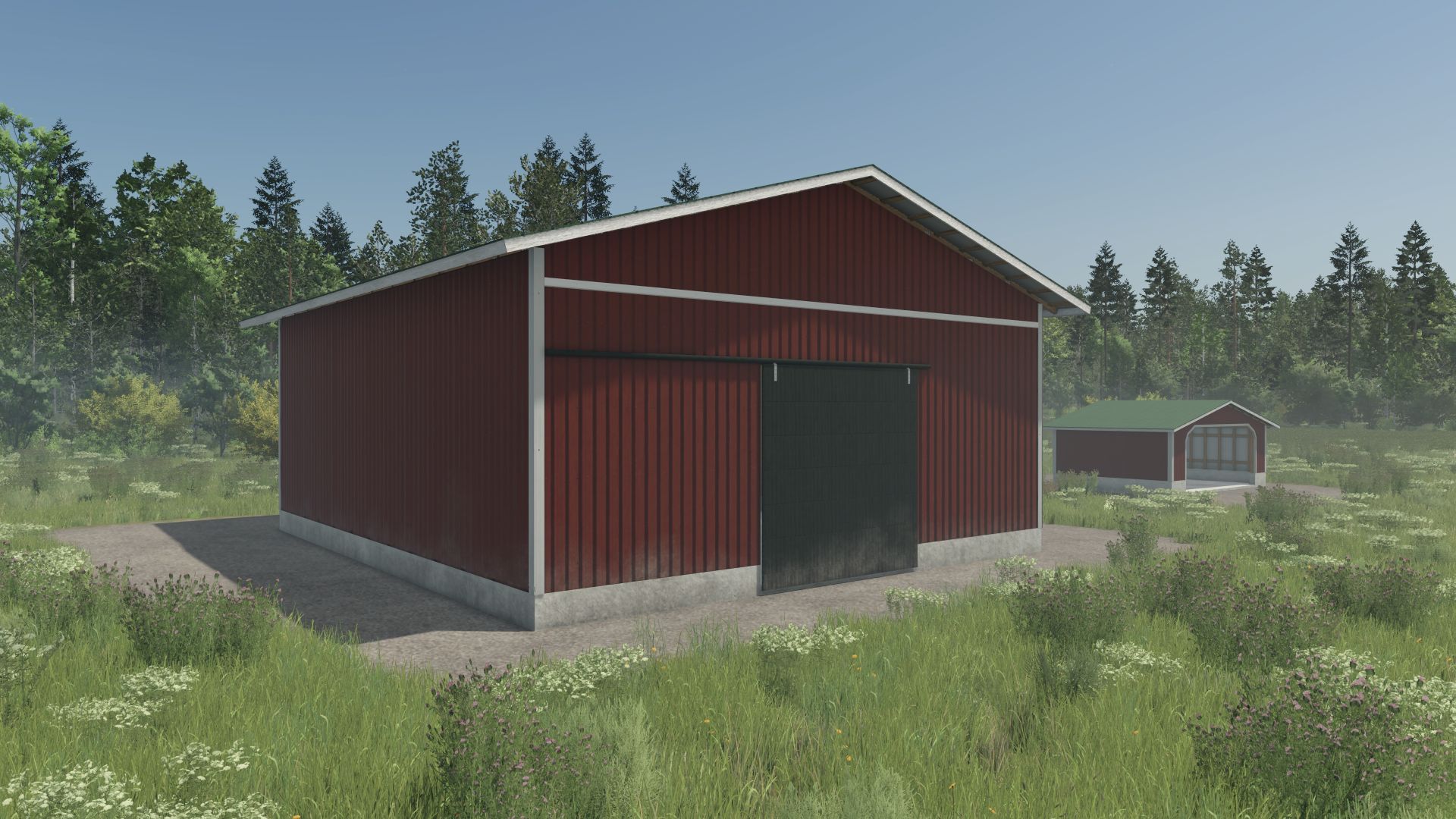 Square shed V1.0.0.0 - FS25 / FS22 Mod