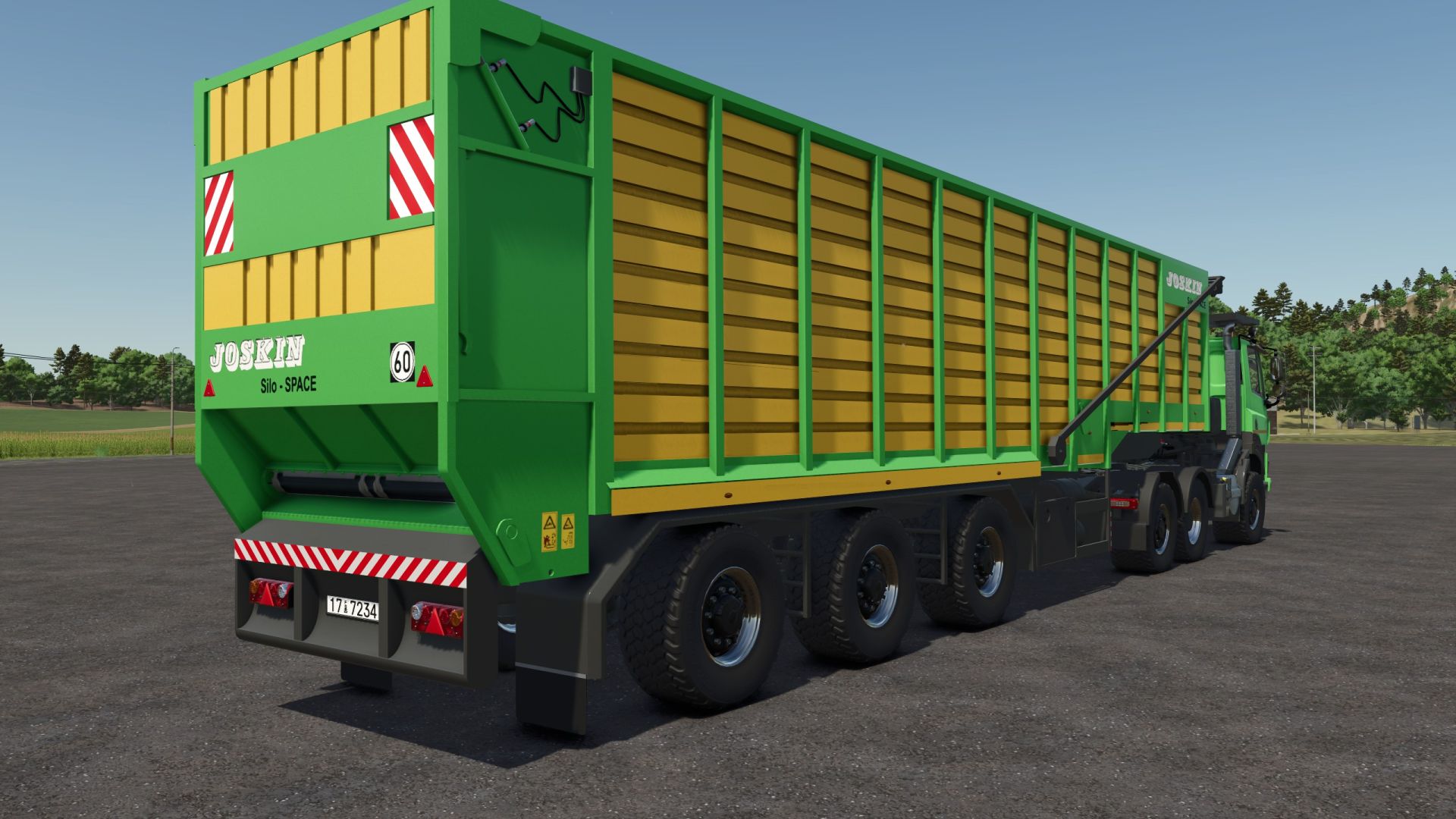 Tatra E6 Silo Space Joskin Pack V1.0.0.1 - FS25 / FS22 Mod