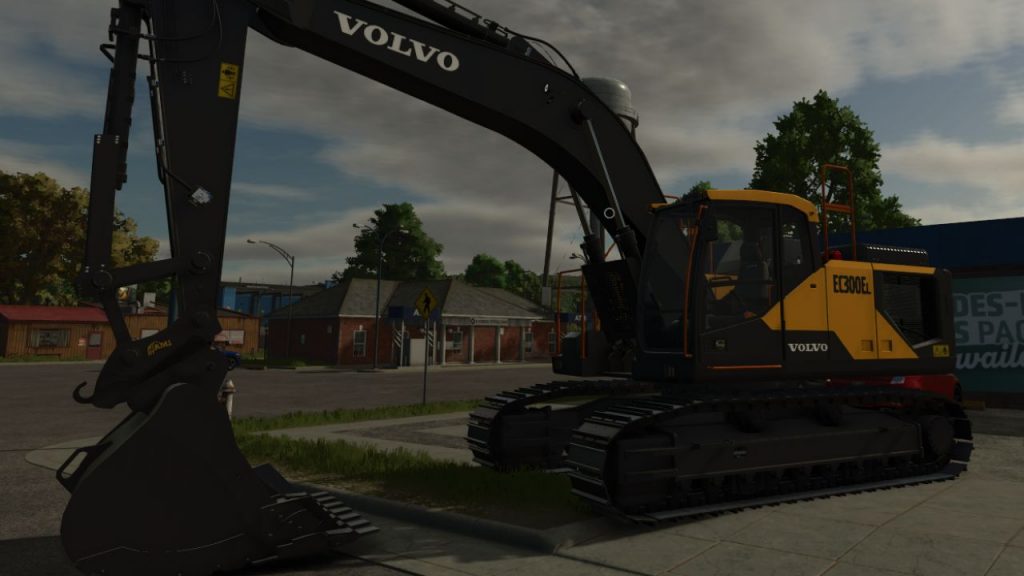 Volvo EC300EL V1.4.0.0 - FS25 / FS22 Mod