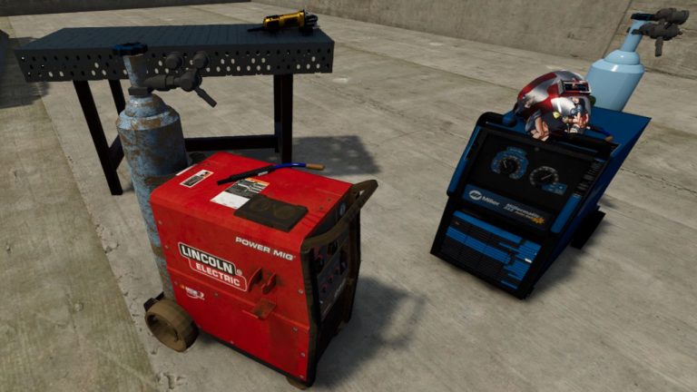 Welder repair mode V1.0.0.0 - FS25 / FS22 Mod