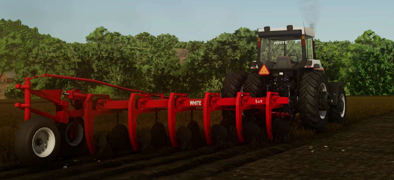 White 549 Plow v1.0.0.0 - FS25 / FS22 Mod