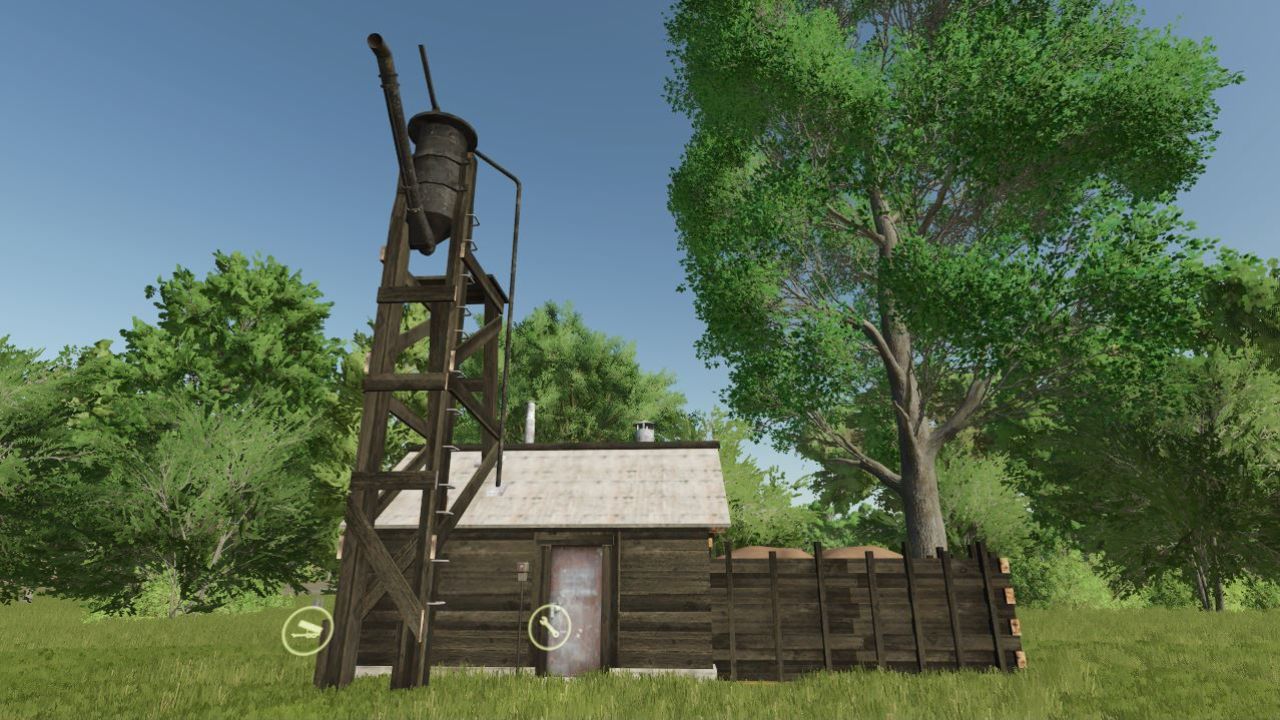 Wood chip and straw burner V1.0.0.0 - FS25 / FS22 Mod