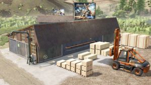 Advanced Sawmill MH Edition v1.0.0.0 - FS25 / FS22 Mod