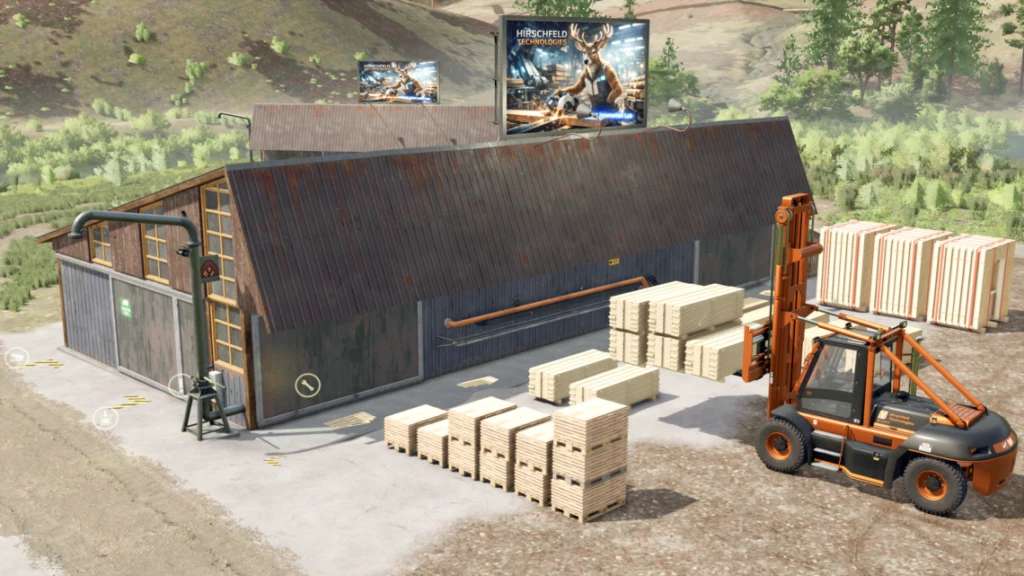 Advanced Sawmill MH Edition v1.0.0.0 - FS25 / FS22 Mod