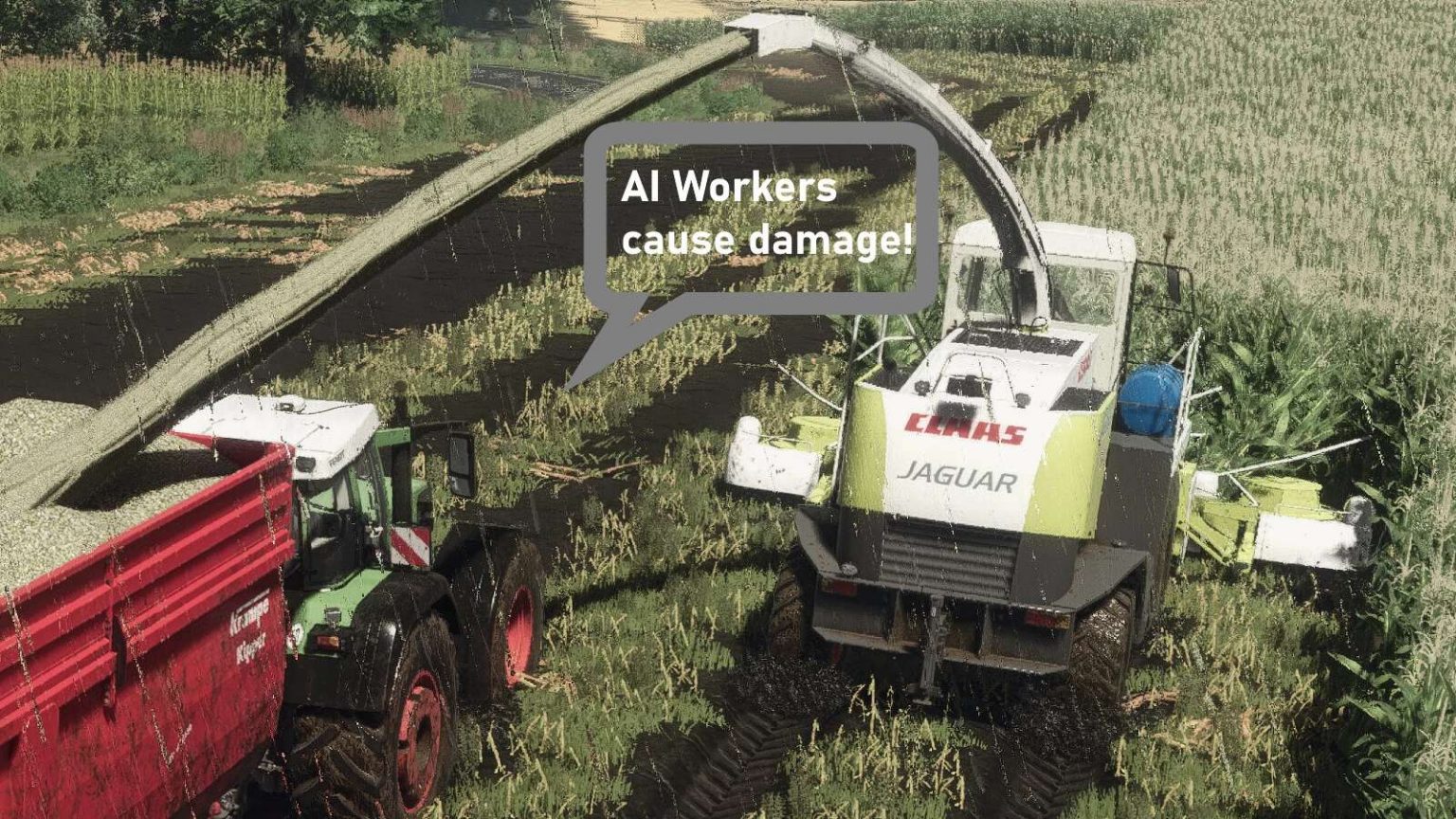 AI Crop Destruction v1.0.0.0 - FS25 / FS22 Mod