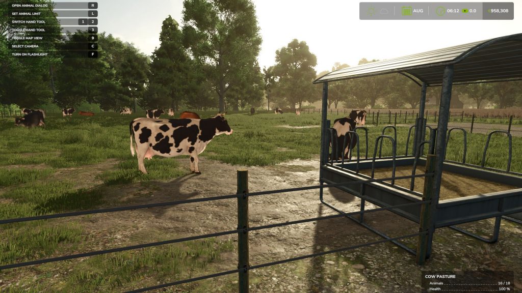 Control animal pen capacity V1.0.0.0 - FS25 / FS22 Mod