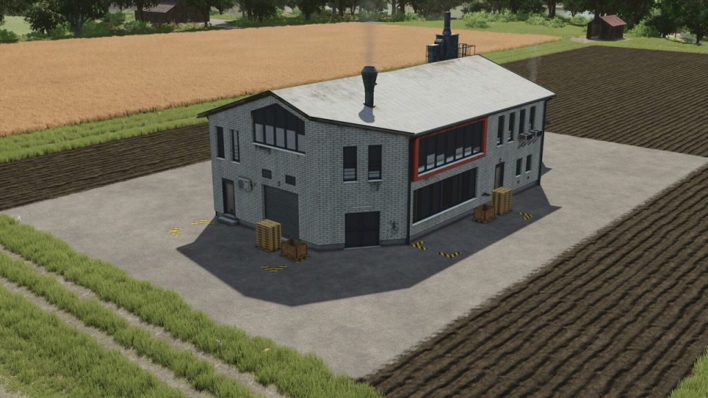 Empty Pallet And Box Production V1.1.0.1 - FS25 / FS22 Mod