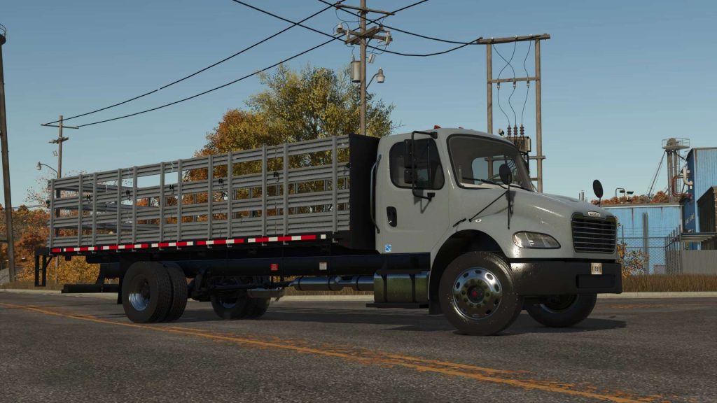 Freightliner M2 Stakebed v1.6.0.0 - FS25 / FS22 Mod