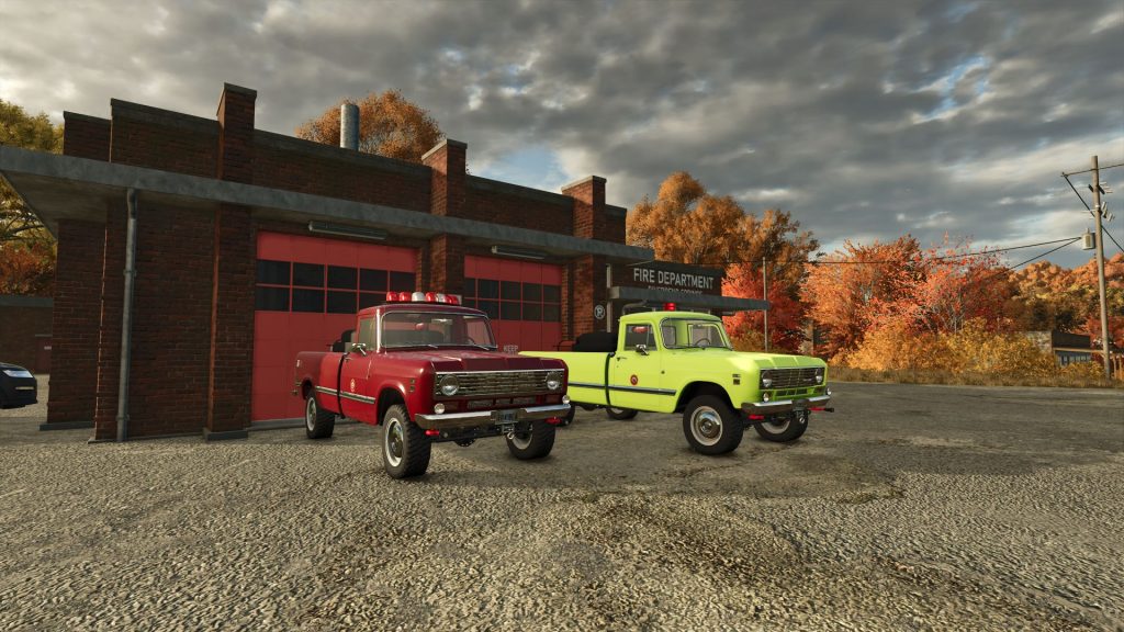 International 200 Series Brush Truck V1.0.0.0 - FS25 / FS22 Mod