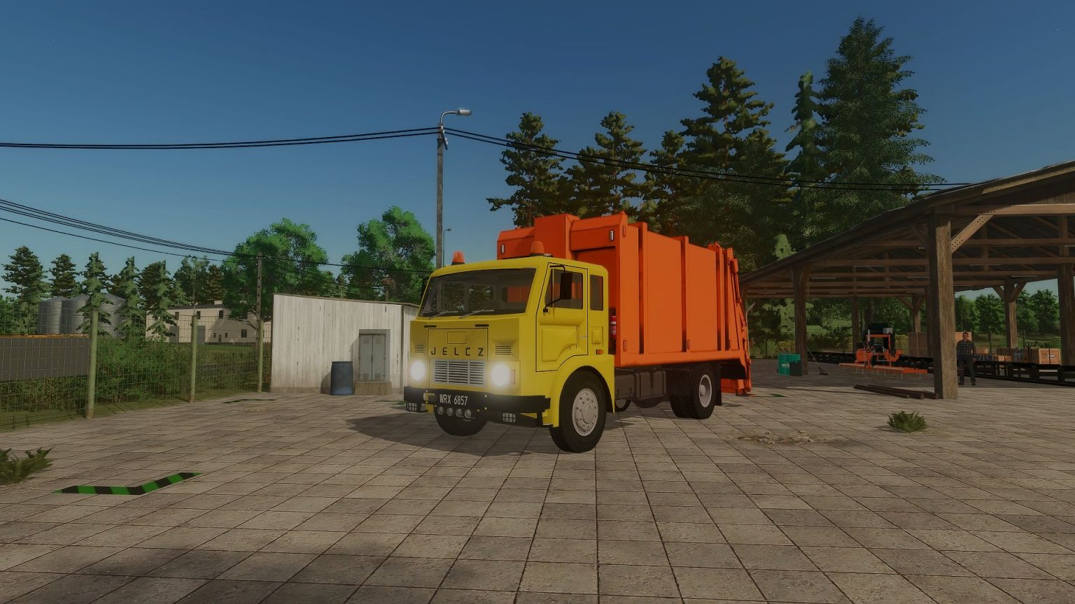 Jelcz 315M garbage truck V1.0.0.0 - FS25 / FS22 Mod