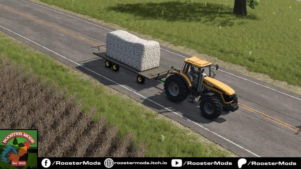John Deere Bale Wagons v1.0.0.0 - FS25 / FS22 Mod
