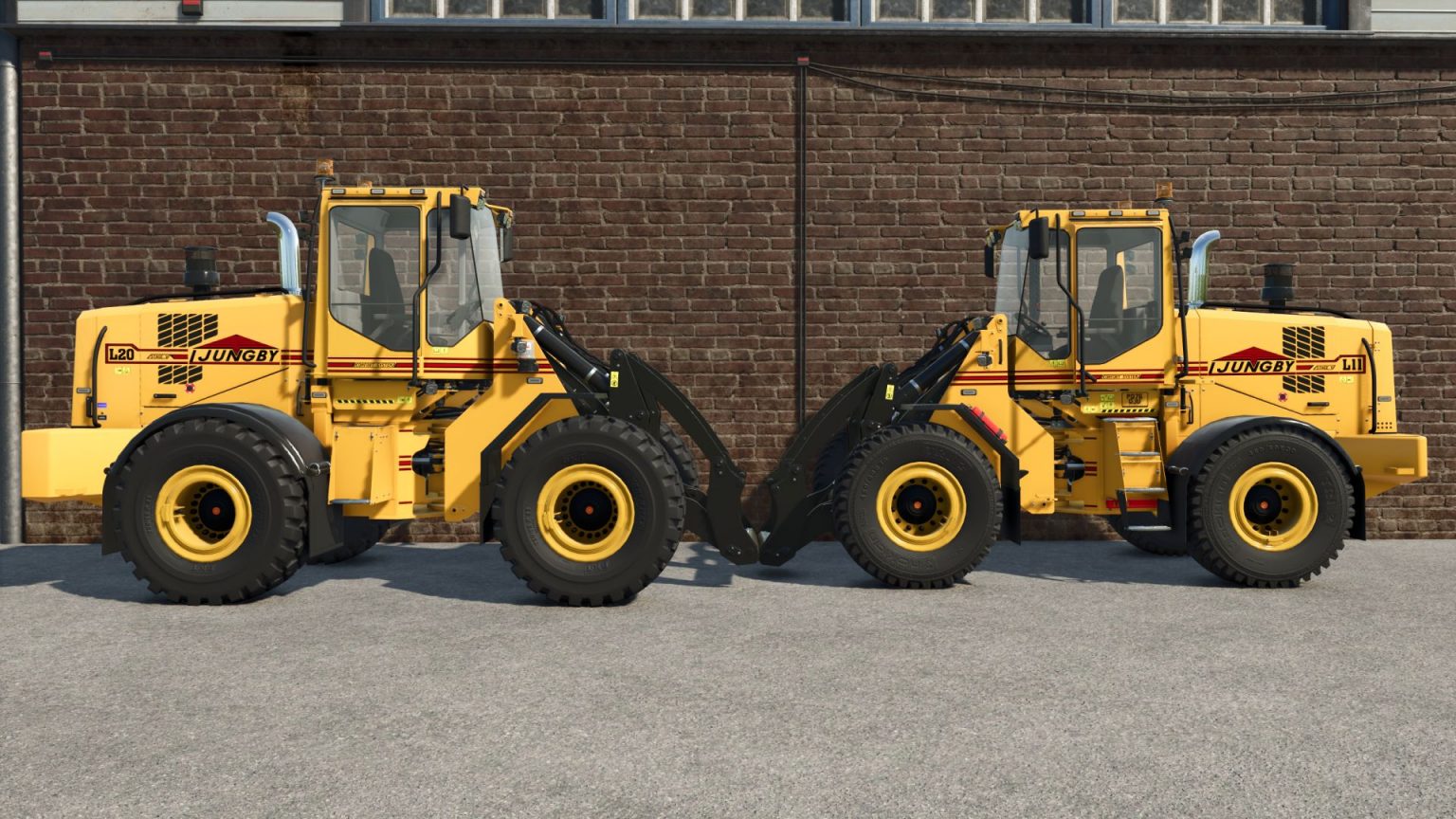 Ljungby Wheel Loaders V1.1.0.7 - FS25 / FS22 Mod