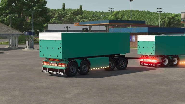 Lundby Flyer truck trailer v1.0.0.0 - FS25 / FS22 Mod