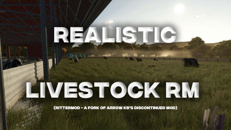 Realistic Livestock RM v0.6.1.0 - FS25 / FS22 Mod