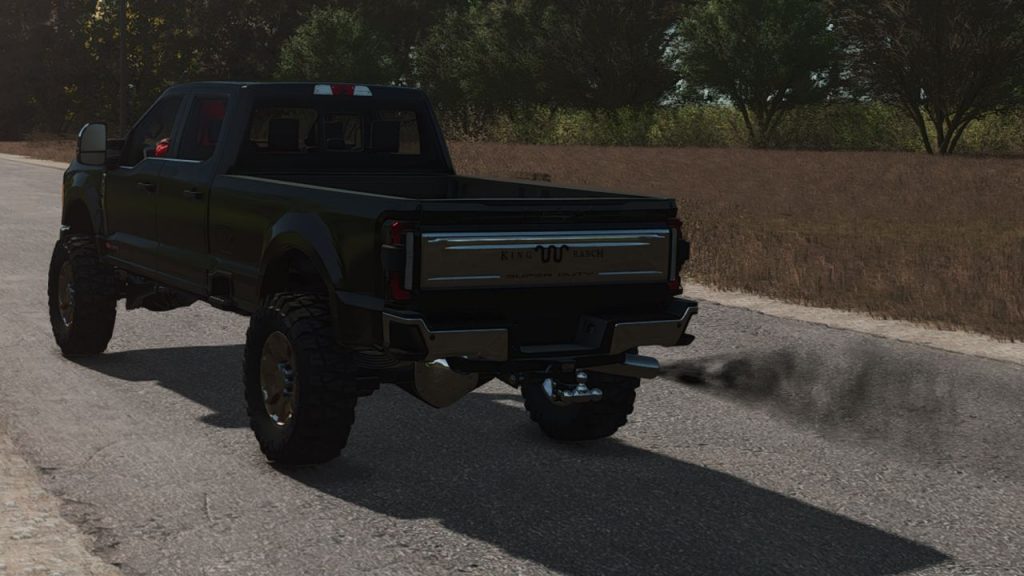 Blackstack’s Exhaust Extension V1.1.0.0 - FS25 / FS22 Mod