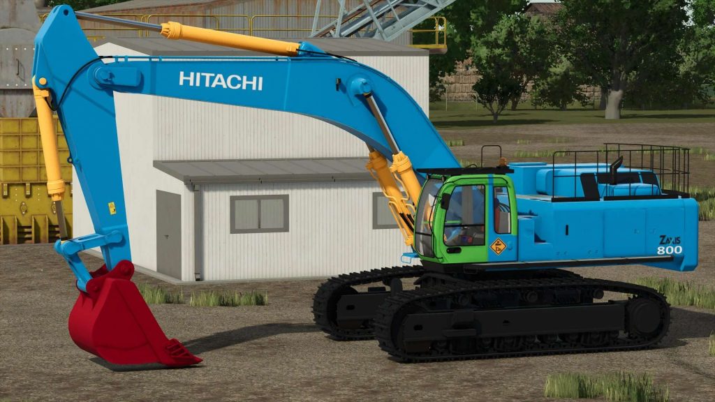 Hitachi Zaxis 800 v1.0.0.0 - FS25 / FS22 Mod