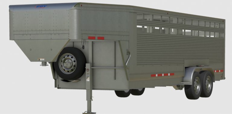 EBY Livestock Trailer v1.0.0.0 - FS25 / FS22 Mod