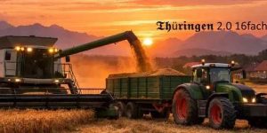 Thüringen 2.0 16fach v1.0.0.1 - FS25 / FS22 Mod