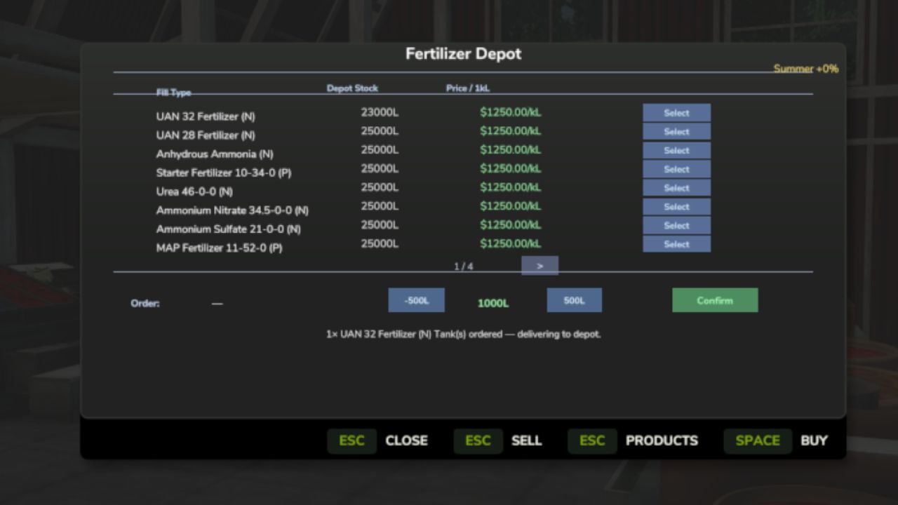 Fertilizer Depot V1.0.3.1 - FS25 / FS22 Mod