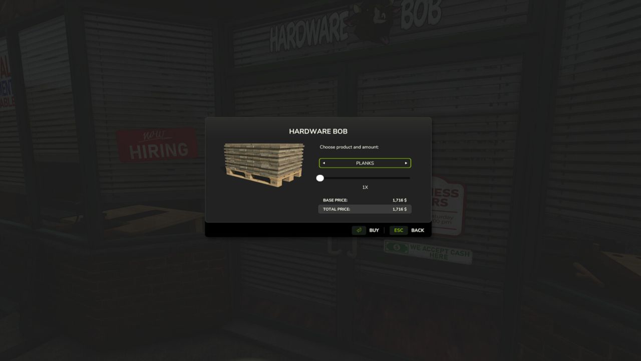 Hardware Bob Warehouse V1.0.0.0 - FS25 / FS22 Mod