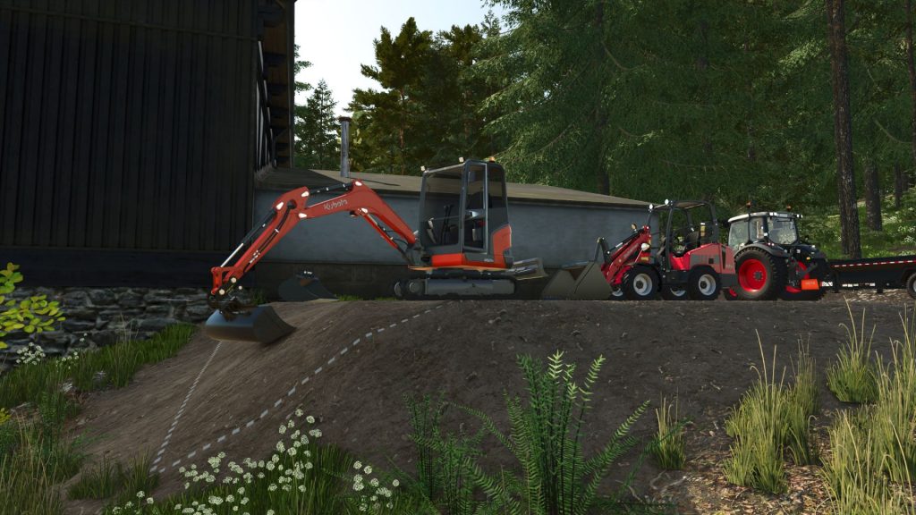 Kubota KX27 v1.0.0.0 - FS25 / FS22 Mod