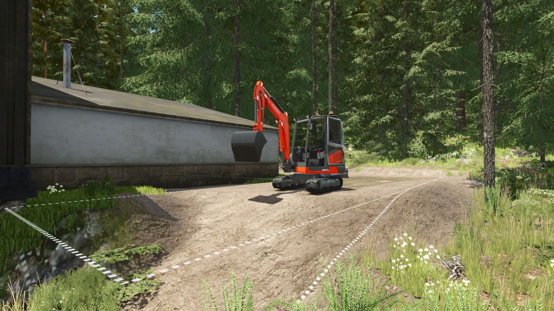 Kubota KX27 v1.0.0.0 - FS25 / FS22 Mod