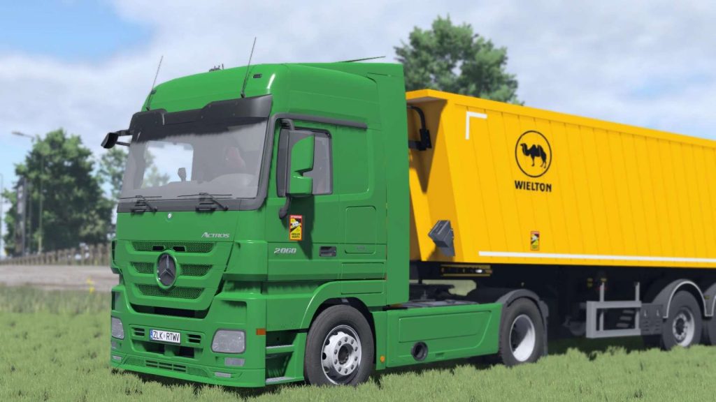 Mercedes Actros MP3 v1.0.0.2 - FS25 / FS22 Mod