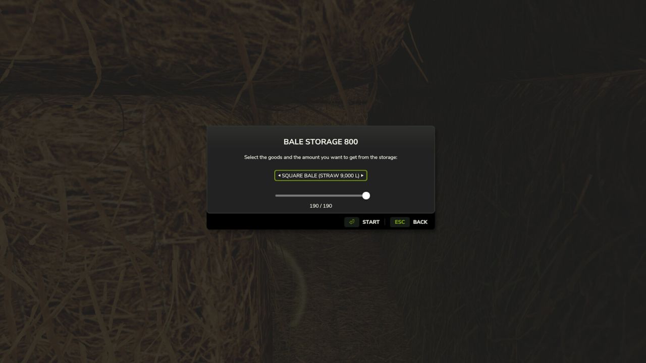 Automatic Bale Storage V1.0.0.0 - FS25 / FS22 Mod