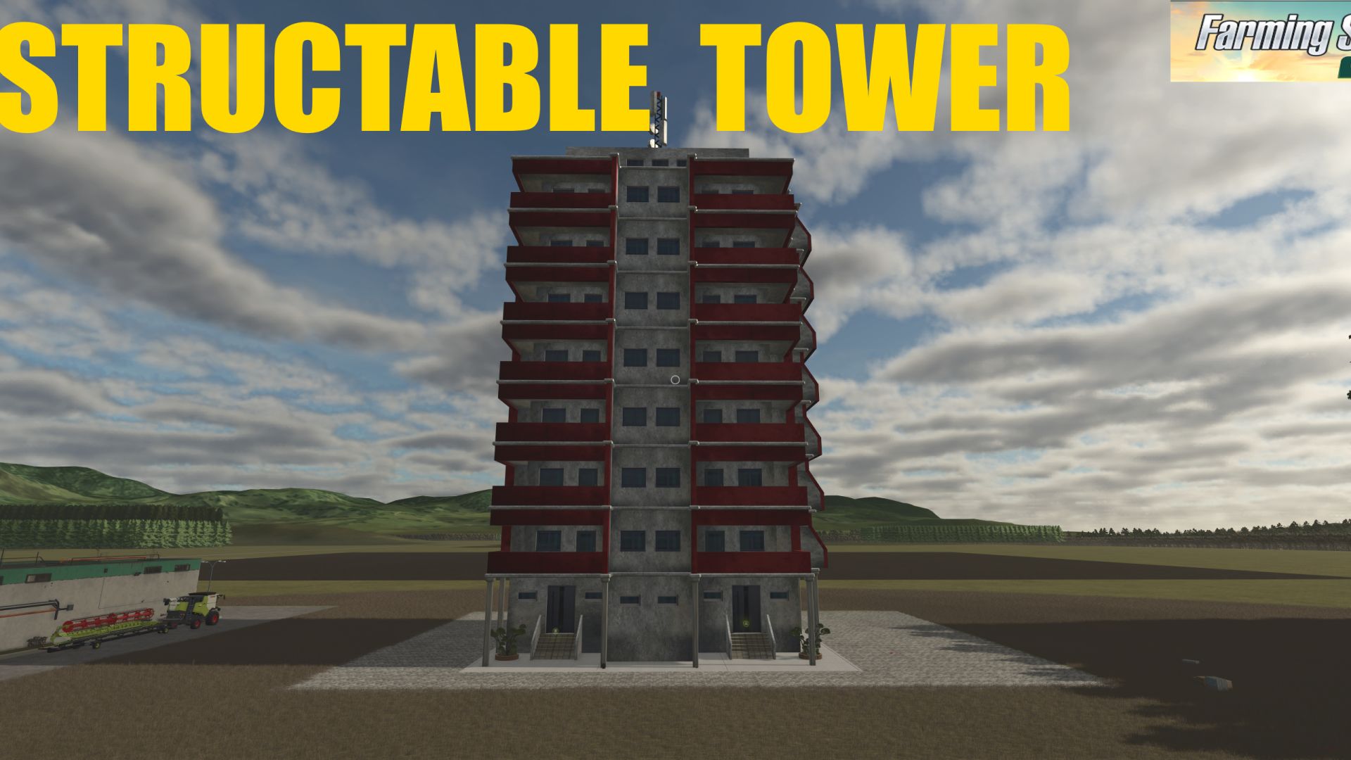 Constructible Tower V1.0.0.0 - FS25 / FS22 Mod