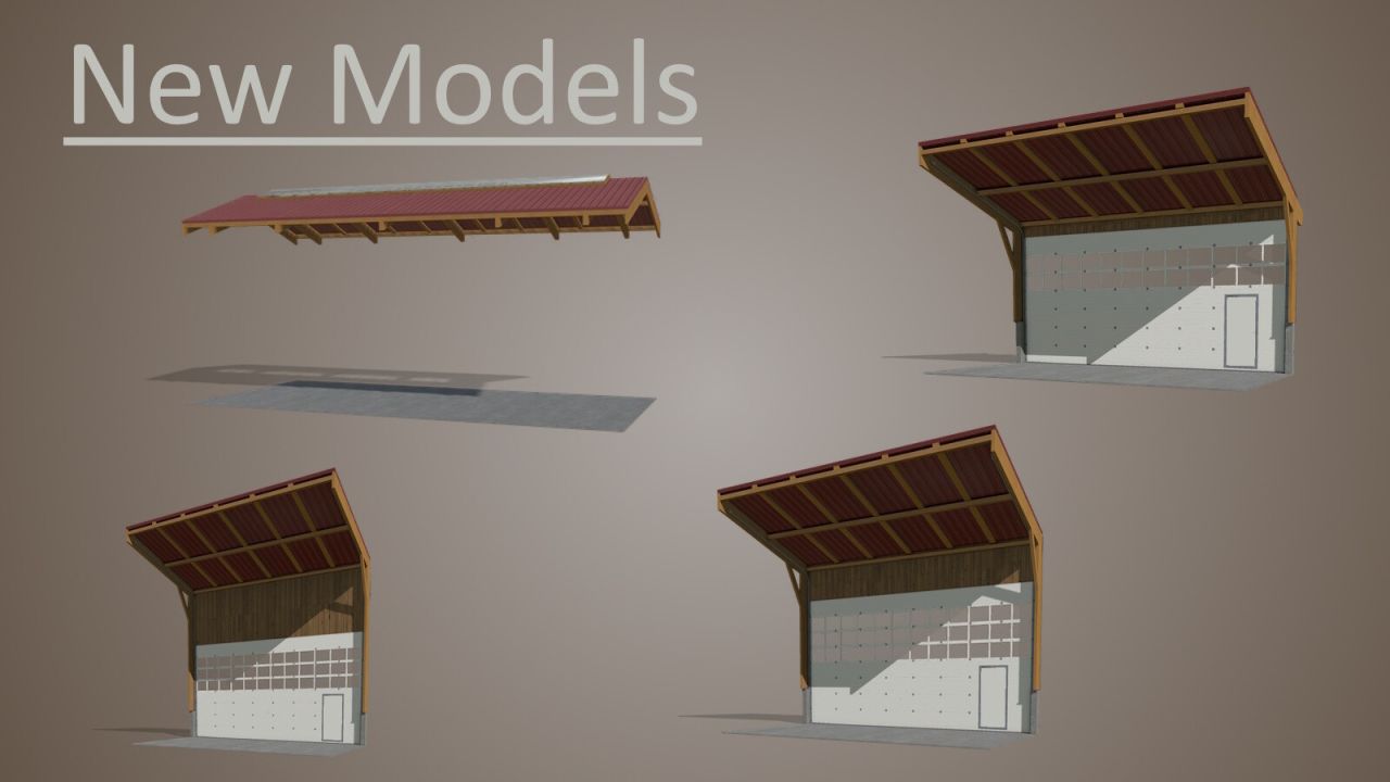 Hall Configurator V1.0.1.1 - FS25 / FS22 Mod